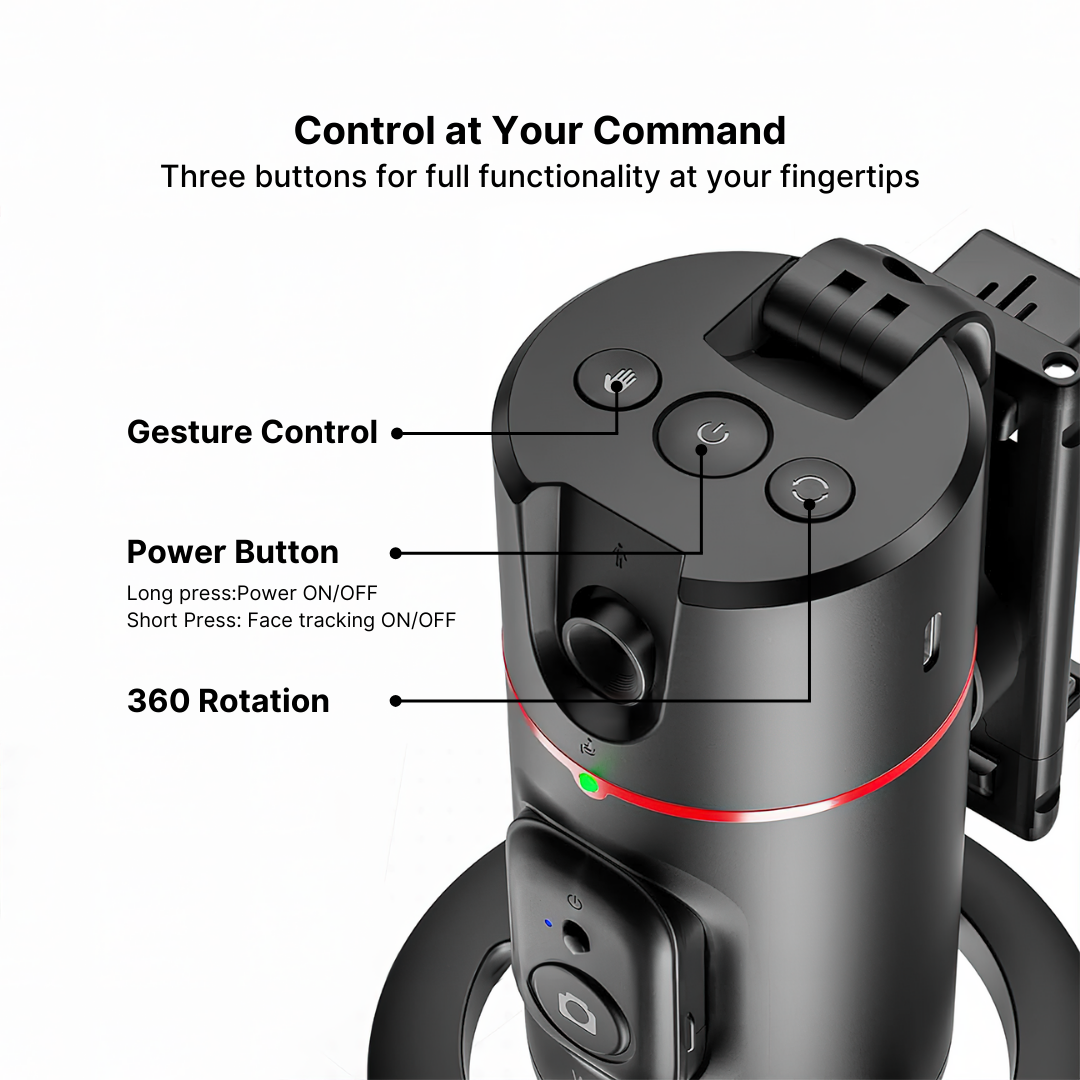 AutoFocus 360 Smart Tracking Camera Stick – BlueBolt Chargers