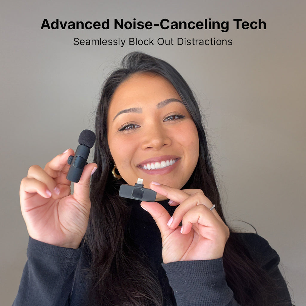 PocketPro Mini Wireless Mic for Creators – BlueBolt Chargers