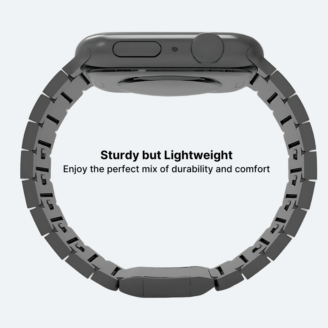 UltraSlim Titanium Pro Band for Apple Watch – BlueBolt Chargers