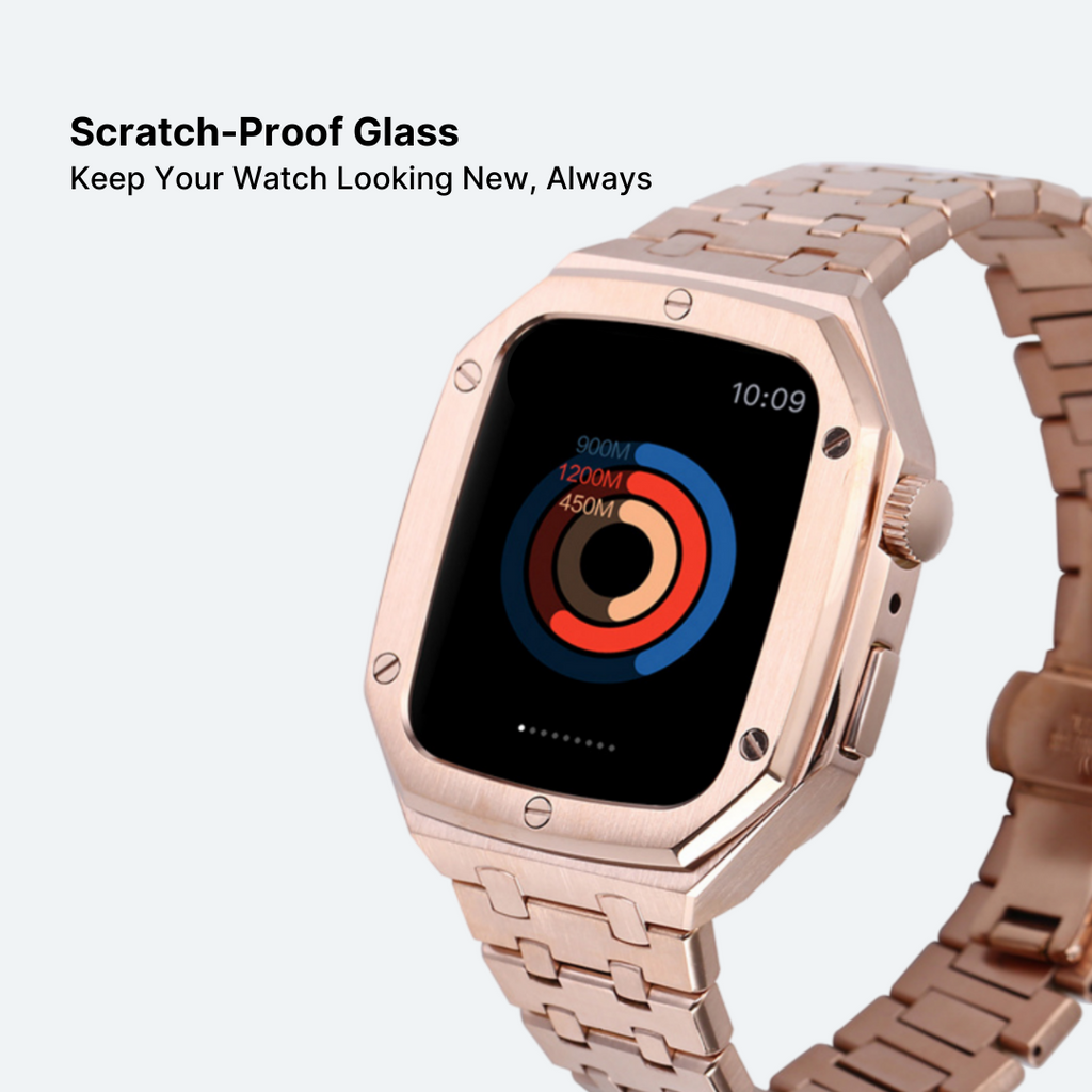 Stainless Steel Apple Watch Case and Strap – BlueBolt Chargers