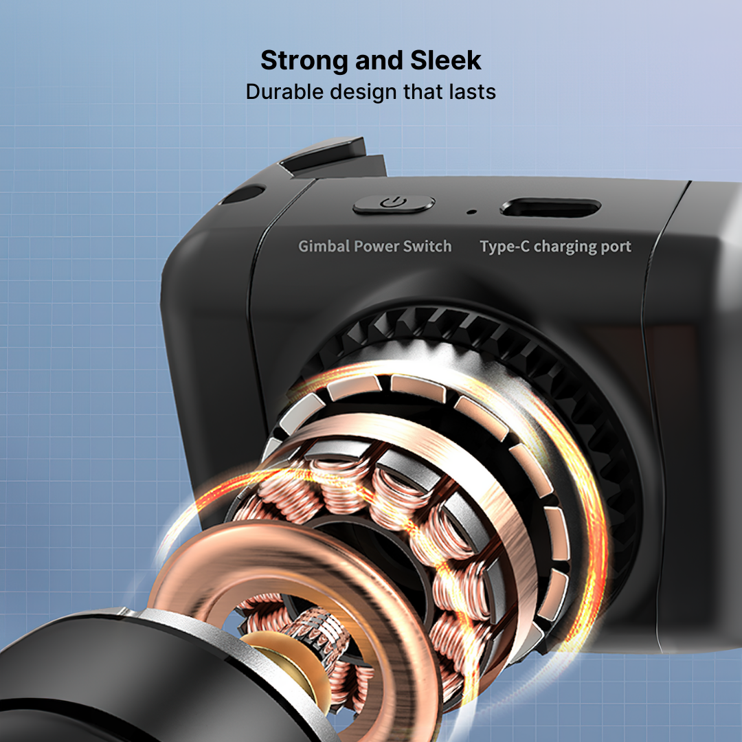 AutoFocus Tripod for Creators (360, Face Tracking, Selfie Stick, Light ...