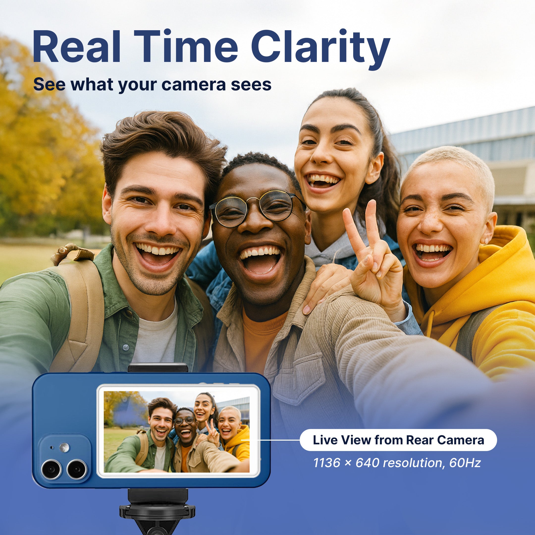 CreatorCam Wireless Magnetic Selfie Screen – BlueBolt Chargers