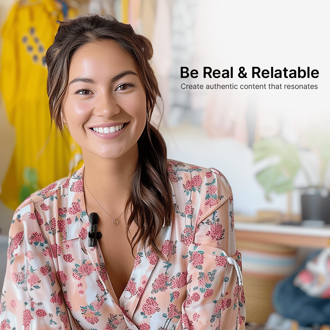 PocketPro Mini Wireless Mic for Creators – BlueBolt Chargers